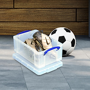 Really Useful 9 Litre Clear Plastic Storage Box