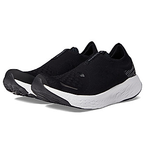 New Balance Women's Fresh Foam X 1080 Unlaced V1 Running Shoe, Black/White, 8