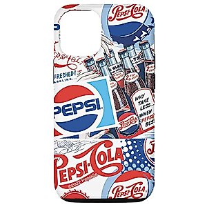 iPhone 12/12 Pro Pepsi Nostalgic Pattern Case