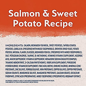 Natural Balance Limited Ingredient Adult Grain-Free Dry Dog Food, Salmon & Sweet Potato Recipe, 24 Pound (Pack of 1)