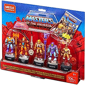Mega Construx Heroes Battle for Eternia Collection Micro Action Figure Building Set
