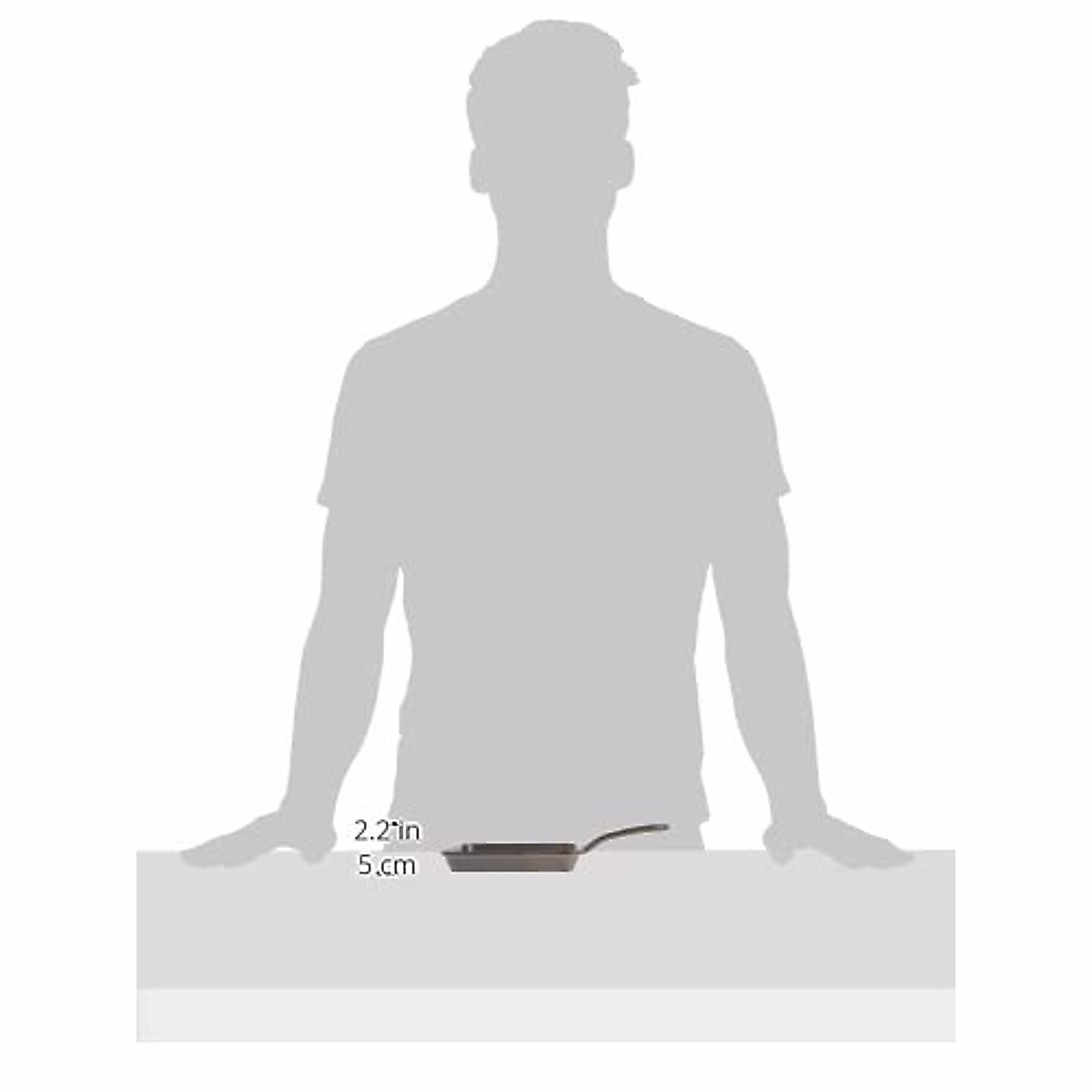 Lodge L5WS3 Cast Iron Wonder Skillet, Pre-Seasoned, 5.5 -inch