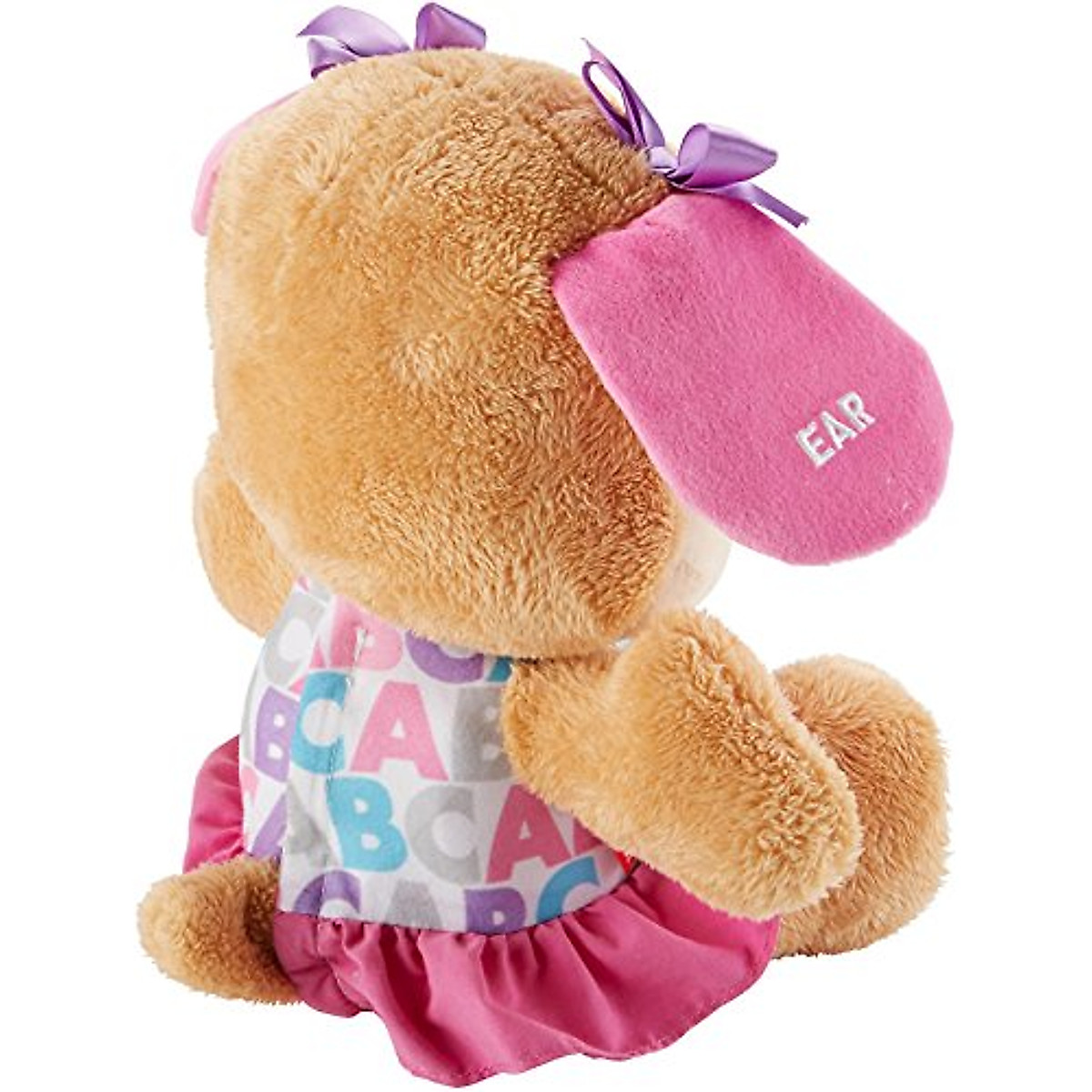 Fisher-Price Laugh & Learn Baby & Toddler Toy Smart Stages Sis Interactive Plush Dog With Music Lights & Learning Content For Ages 6+ Months