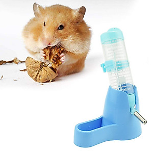 125ml Hamster Water Bottle Base Hut Nest Food Bowl Pet Dispenser Dwarf Hamster Mouse Gerbil Rat