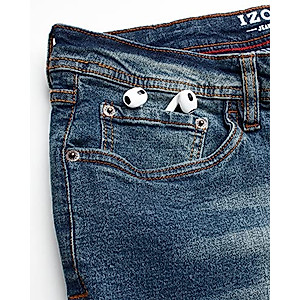 IZOD Men's Denim Jeans - Comfort Stretch Jeans - Casual Relaxed Fit Jeans for Men, Size 34W x 32L, Lexington Wash