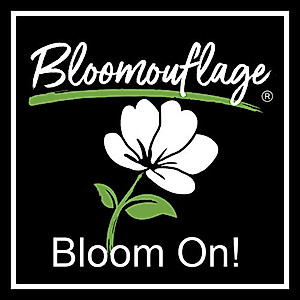 Bloomouflage Snapback Hat Floral Black Patch