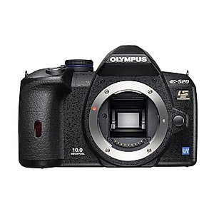 Olympus Evolt E520 10MP Digital SLR Camera with Image Stabilization (Body Only)