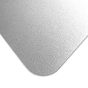 Amazon Basics Polycarbonate Office Chair ‎Rectangular Mat for Hard Floors, 35 x 47-Inch, Clear