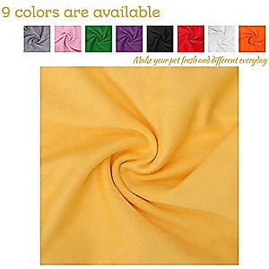 Custom Dog Shirts with Name/Photo/Logo for Small Pet Dogs Puppy Cats Kitten- Personalized Orange Dog Clothes (I Love My Dad Shirt)