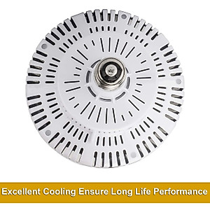 dephen 150W High Bay LED Light Bulb, Mogul E39 Retrofit LED Bulb, 5700K LED Shop Light, 400W-600W Metal Halide/HPS/HID Replacement for Workshop Barn Warehouse Garage Commercial Lighting