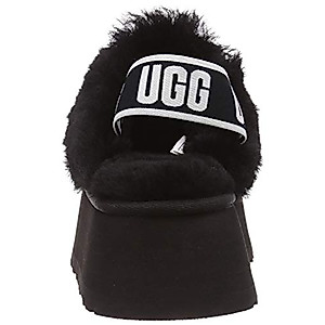 UGG Women's Funkette Slipper, BLACK, 9