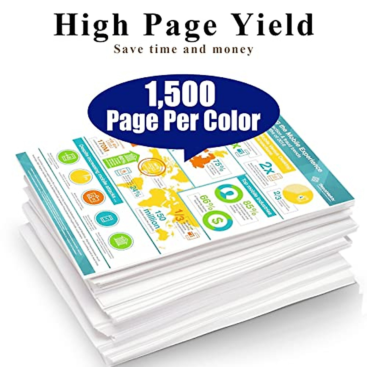 3-Pack WorkCentre 6027 Toner Cartridge (1C/1M/1Y) EAXIUE 106R02756 106R02757 106R02758 Toner Compatible Replacement for Xerox Phaser 6020 6022 WorkCentre 6025 6027 Printer