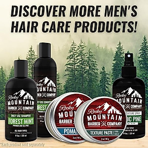Rocky Mountain Barber Company Men's Conditioner - Tea Tree Oil, Peppermint & Eucalyptus for All Hair Types - 8oz