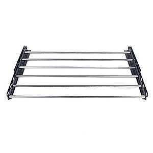 DYRABREST Wall Mount Clothes Drying Rack,Bathroom Clothes Hanger, Stainless Steel Foldable Drying Rack, Balcony Wall Mounted Clothes Hanger 23.62x15.35x8.66inch