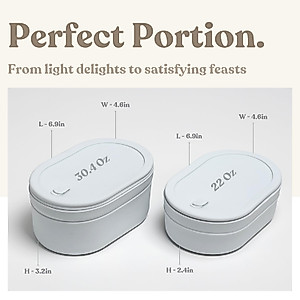 Ceramic Bento Lunch Box with Silicone Lid & Compartment Divider for Adults, Reusable Airtight Meal Prep Food Storage, Sandwich, Snack, Salad Container, Microwave Oven Safe (Pink, 30.4 Oz)