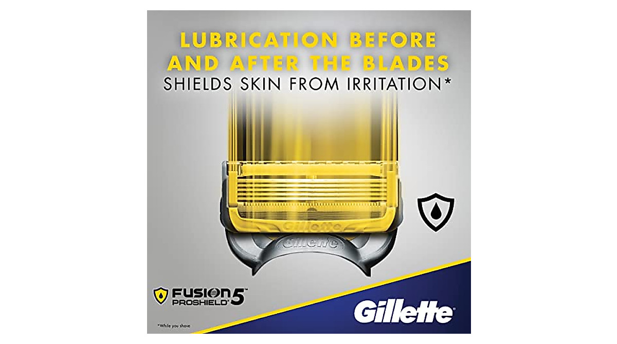 Gillette Fusion ProShield Cartridges 8 Pack - Smooth & Comfortable Shave