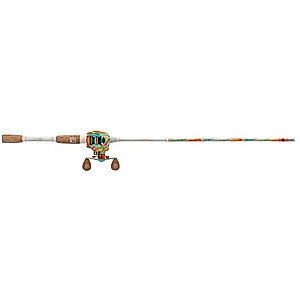 ProFISHiency: 7’2” Krazy Baitcast Combo | 6.6:1 or 7.3:1 Gear Ratio | 30 TON Carbon Blank | Premium Cork Split Grip Handle | Zero Play Anti-Reverse