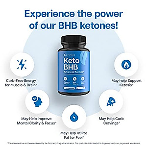 Keto Pills for Weight Loss - Keto BHB for Ketosis - Raspberry Ketones for Weight Loss - BHB Exogenous Ketones for Fast Keto Burn - BHB Keto Pills for Weight Loss - Keto Diet Pills for Women and Men