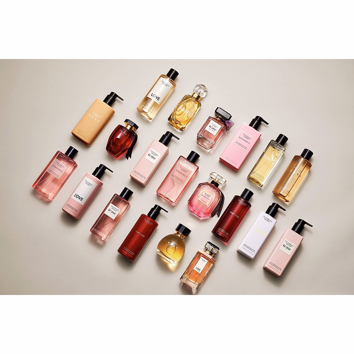 Victoria's Secret Bare Fragrance Mist, Notes of Australian Sandalwood, Mandarin Madagascar & Egyptian Violet, Body Spray for Women (8.4 oz)