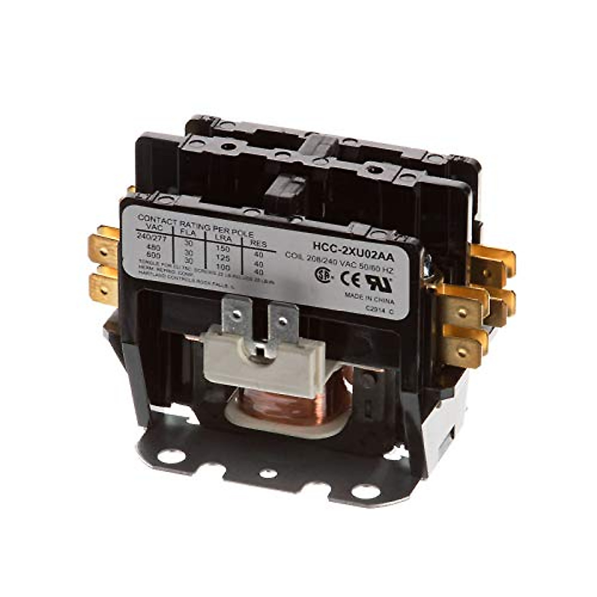 Master-Bilt 19-13934 2 Phase Contactor, 30/40 Amp