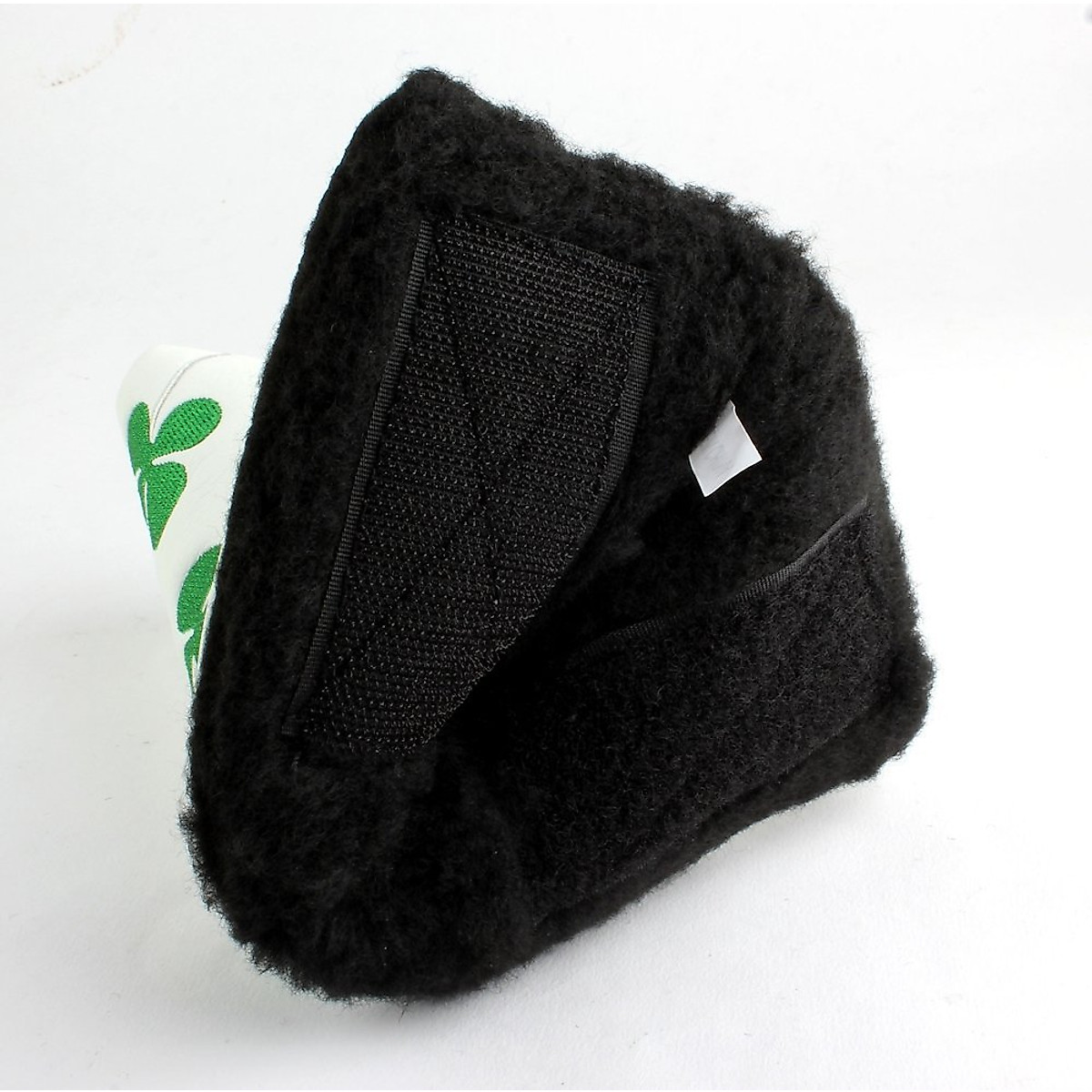 Baby flower Golf Green Clover Black Inside White Putter Cover Headcover For Scotty Cameron Ping blade