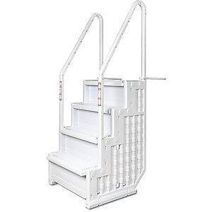 Blue Torrent Easy Pool Step Ladder for Above-Ground Pools