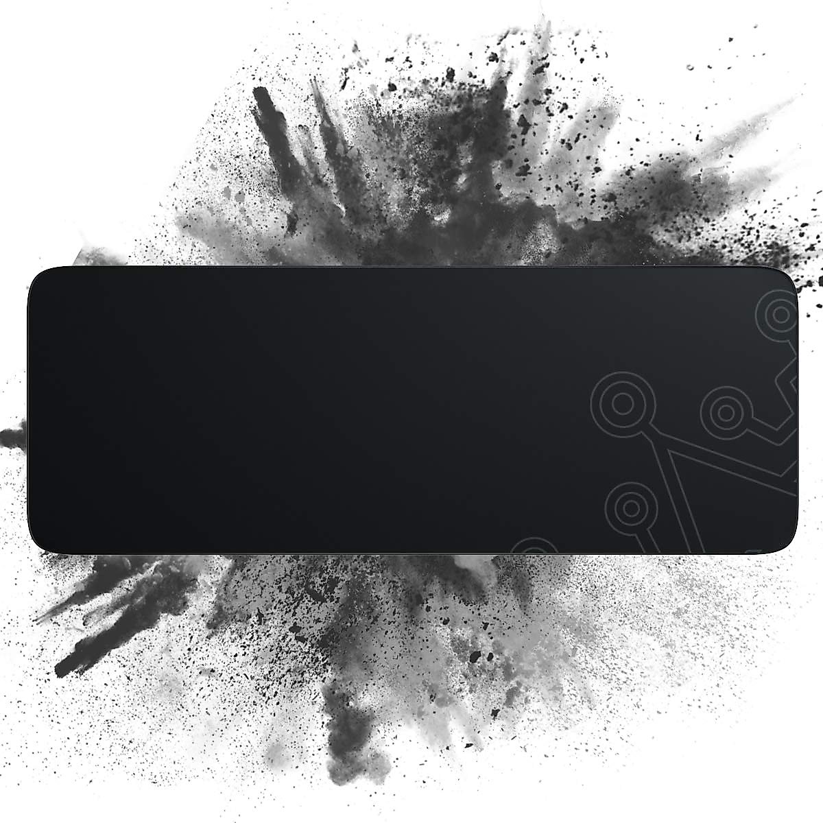 DIERYA Gaming Mouse Pad, Large Durable Suitable Size Mousepad, Non-Slip Rubber Base Computer Soft Keyboard Pad Mat(31.3X 11.9in)