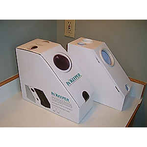 TCDesignerProducts In'Keeper In'Keeper Styling Tool Cord Management Station, Hair Dryer Holder, White