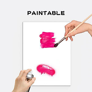 Zuvas White ABS Plastic Sheet 12" x 16" x 0.06" 6 Pack, Moldable Than Acrylic Sheet, Flexible Than Plexiglass Sheet, DIY Materials for Home Decor, Handcrafts (Matte & Textured Finish)