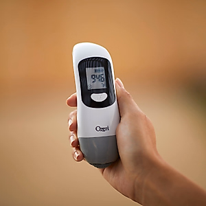 Ozeri Kinetic Non-Contact Forehead Thermometer with Battery-Free Infrared Technology