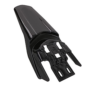JFG RACING Sur Ron Rear Fender,Motorcycle Rear Fender Mudguard Plastic for Surron Sur Ron Light Bee X/S Segway X260 X160 Electric Dirt Bike EBike Black