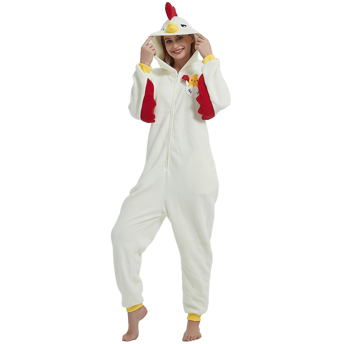 Sqlszt Animal Onesie Adult Unisex One Piece Cosplay Costume Pajamas