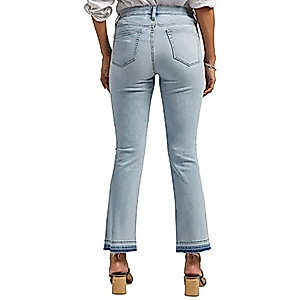 JAG Jeans Women's Petite Eloise Mid Rise Bootcut Jeans-Legacy, Beach Blue Cropped