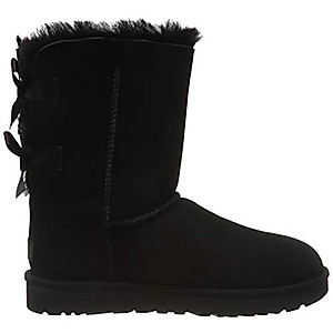 UGG Women's Bailey Bow Ii Boot, Black, 10