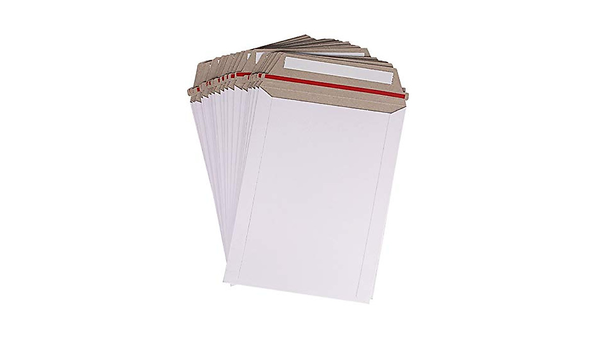 Buy 100 Pack 6x8 Self-Seal Photo Mailers for Secure Shipping