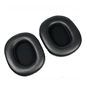Replacement Ear Pads Cushion Repair Parts Compatible with Audio Technica ATH-SX1 ATH-SX1a ATH-PRO5V ATH-PRO5MK2 ATH-BPHS1 Headset (Black)