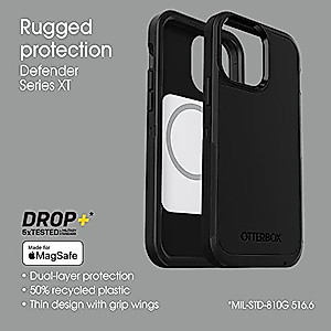 OtterBox DEFENDER SERIES XT SCREENLESS EDITION Case for IPhone 13 Pro Max & IPhone 12 Pro Max - BLACK