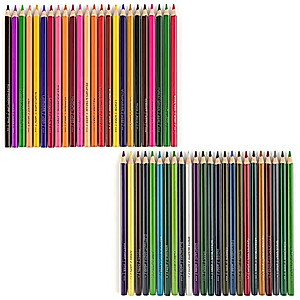 ARTEZA Colored Pencils for Adult Coloring, 48 Colors, Soft Drawing Pencils, Highly-Pigmented, Wax-Based Core, Professional Art Supplies for Artists, Pencil Set for Adults and Teens