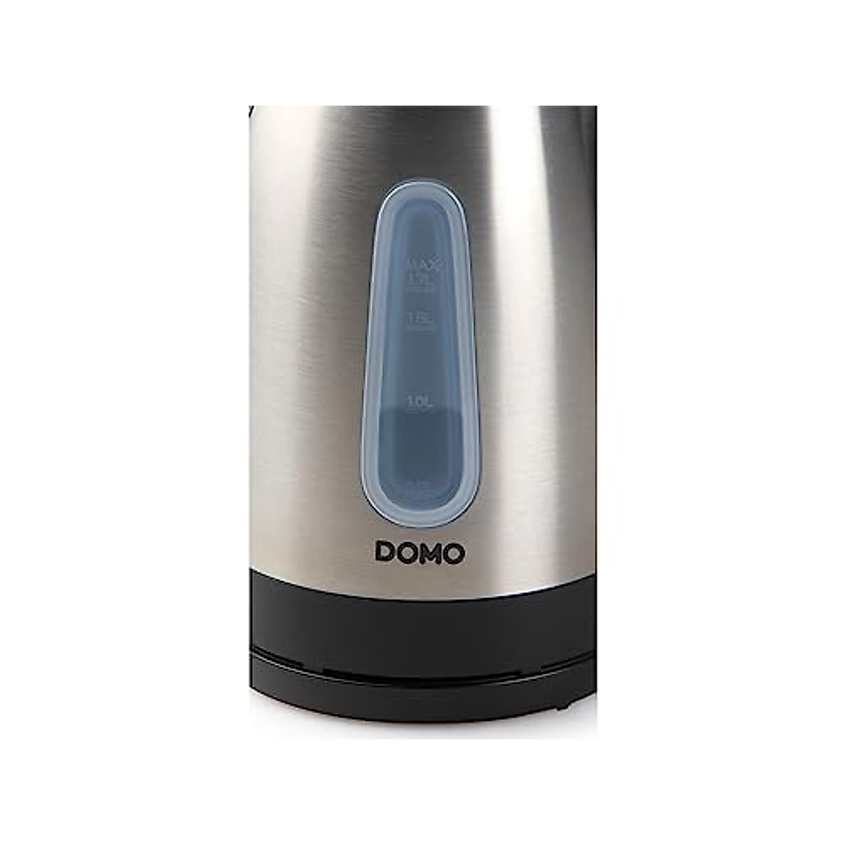 Domo DO496WK Electric Kettle 1.7 L 2200 W Stainless Steel Stainless Steel Water Level Indicator Cordless