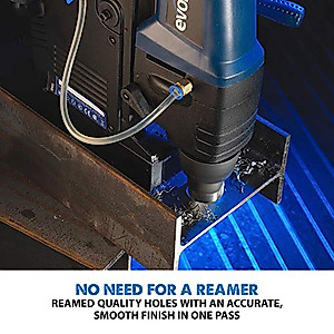 Evolution Power Tools A-CC6SET-1 CYCLONE Premium 1-Inch Annular Cutter Set with Pilot Pins-For Use With Magnetic Drills, 6-Piece