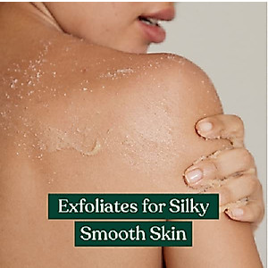 The Body Shop Shea Exfoliating Sugar Body Scrub – Refreshes and Cools with a Delicately Nutty Scent – Vegan – 1.7 oz