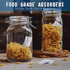 500cc Oxygen Absorbers for Food Storage - 100 Count (20x Packs of 5) - for Long Term Food Storage & Survival, Mylar Bags, Canning, Harvest Right Freeze Dryer, Dehydrated, and Preserved Foods