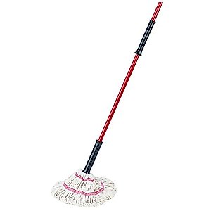 Libman Commercial 988 Big Tornado Mop, 55" Length (Pack of 4) Red