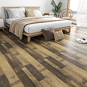 VEELIKE Wood Contact Paper Peel and Stick Countertops for Kitchen Butcher Block Countertop Contact Paper Waterproof Wood Wallpaper 15.7''x118'' Self Adhesive Wood Grain Vinyl Wrap for Wall Table Floor