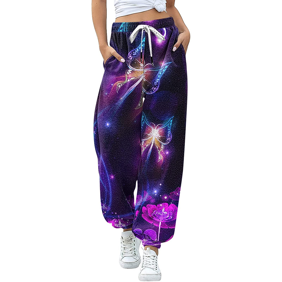 Warehouse Clearance Women White Pants Women's Clothes Dance Pants Purple Sweat Pants Womens Relaxed Fit Pants Yoga Panta My Recent Orders Day Prime Deals Today 2023