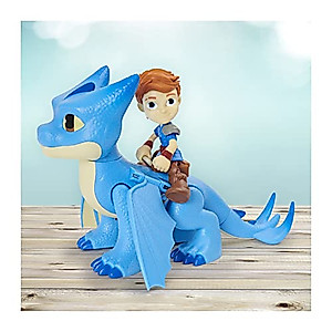 Dreamworks Dragons Rescue Riders, Winger and Dak, Dragon and Viking Figures with Sounds and Phrases