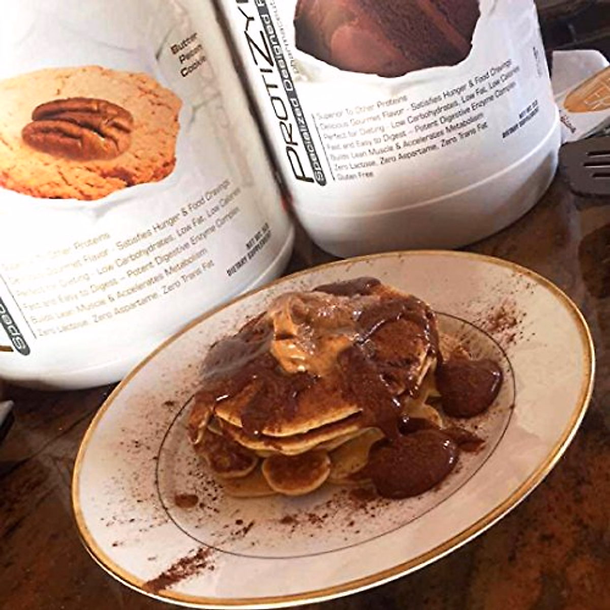 Metabolic Nutrition | Protizyme | 100% Whey Protein Powder | High Protein, Low Carb, Low Fat with Digestive Enzymes, 24 Essential Vitamins and Minerals | Vanilla Cake, 2 Pound