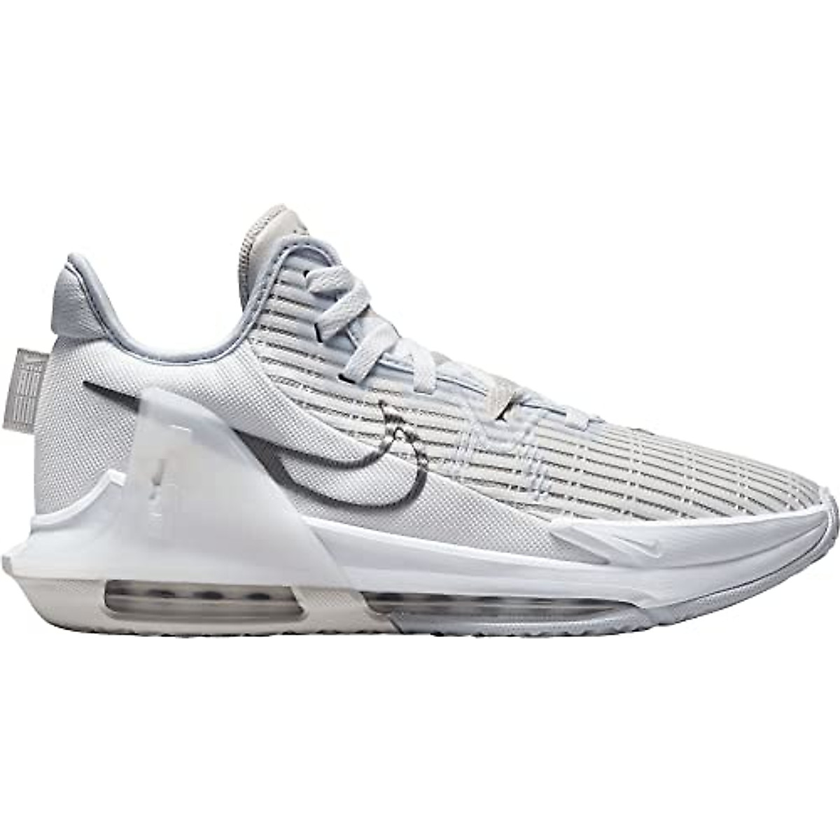 Nike Men's Lebron Witness 6 Summit White/MTLC Pewter (CZ4052 102) - 13