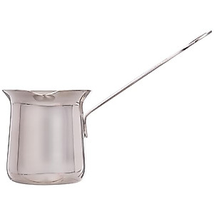 Korkmaz Stainless Steel Turkish Milk/Coffee Pot - 3 Cup