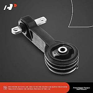 A-Premium 2PCS Front Lower and Upper Engine Torque Strut Mounts Compatible with Honda Civic 2006 2007 2008 2009 2010 2011 1.8L, Automatic Transmission, Replace# 50890SNAA81, 50880SNAA82